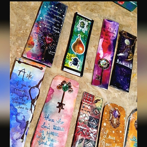 Art | I Will Create An Art Book Mark Just For You For Bookworms And Art ...
